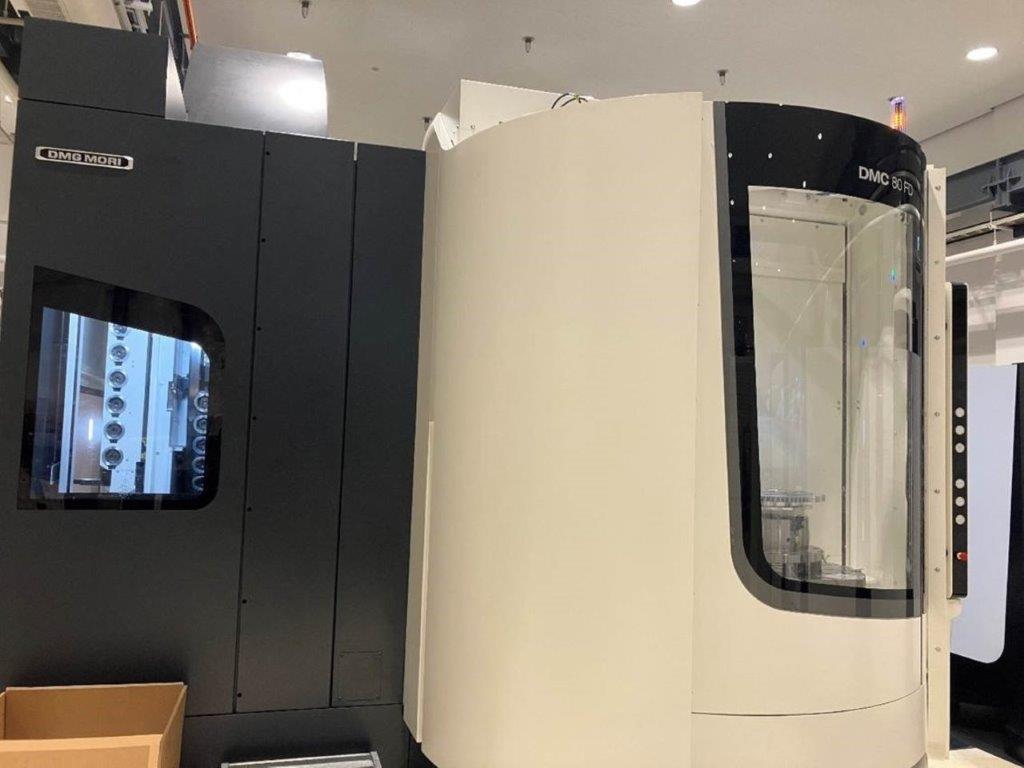 DMG MORI duoBLOCK DMC 80U FD,5-AXIS TURN-MILL,31.5"X,41.3"Y,33.5"Z,NEW ...